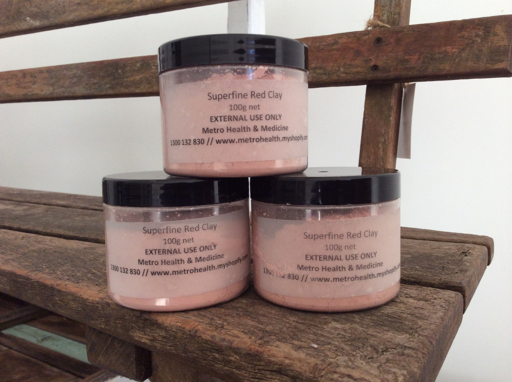 Natural Red Clay – Metro Health & Medicine